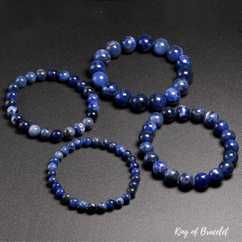 Bracelet en Sodalite Qualité AAA+