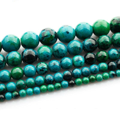 Perles Rondes Chrysocolle